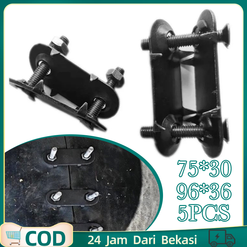 Jual Besi Kuku Macan Fastener 5pcs Rubber Sheet Clips Fastener Rubber ...