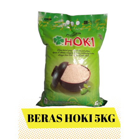 Jual BERAS PREMIUM HOKI 5KG/ beras 5kg | Shopee Indonesia