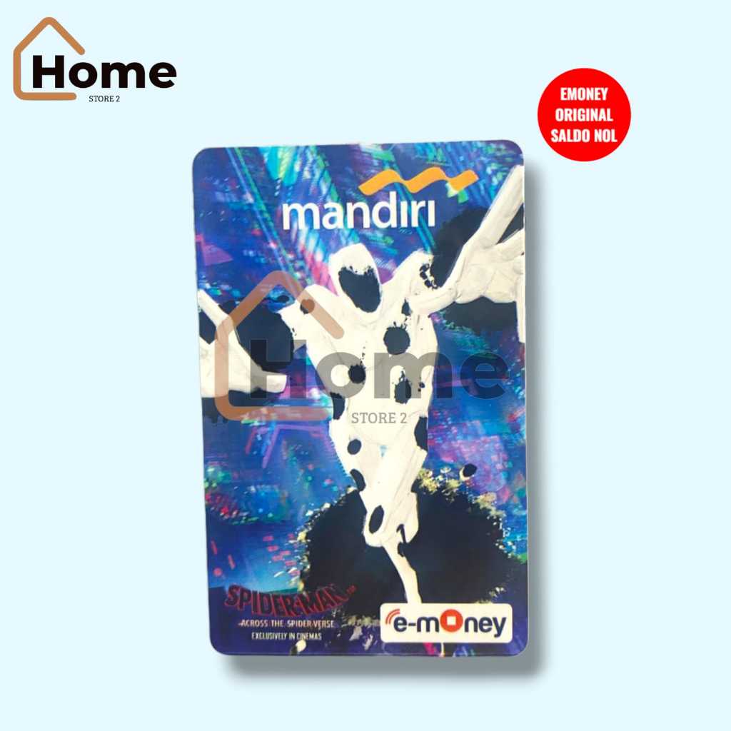 Jual KARTU ETOLL EMONEY MANDIRI ORIGINAL - SPIDERMAN [SPOT] | Shopee ...