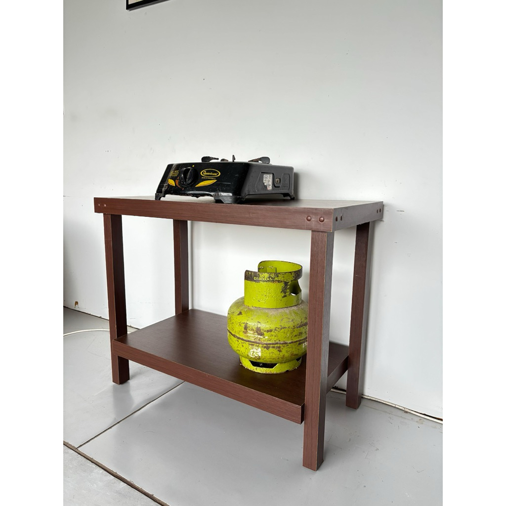 Jual Meja Kompor Gas 2 Tungku/Meja Serbaguna/Meja Dapur/Meja Kopi/Meja ...