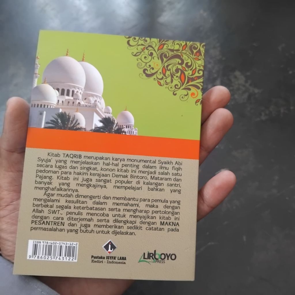 Jual Terjemah Matan Taqrib Lengkap dengan Makna Pesantren Lirboyo ...