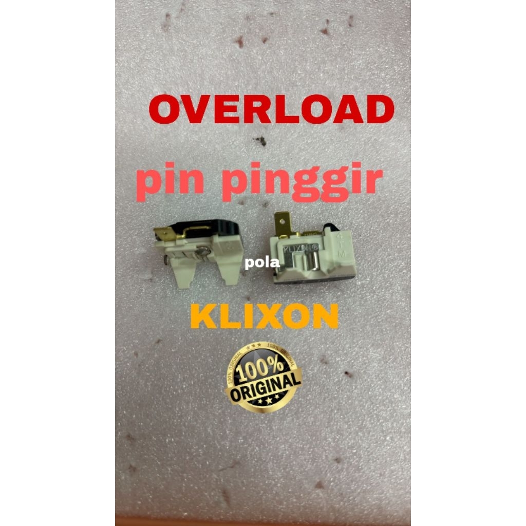 Jual OVERLOAD KULKAS PIN PINGGIR ORIGINAL KLIXON | Shopee Indonesia