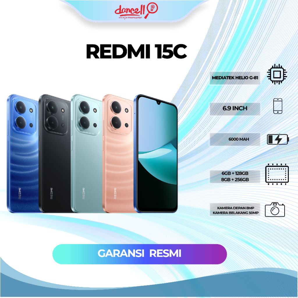 Jual Handphone Redmi 15C Ram 6/128 | Shopee Indonesia