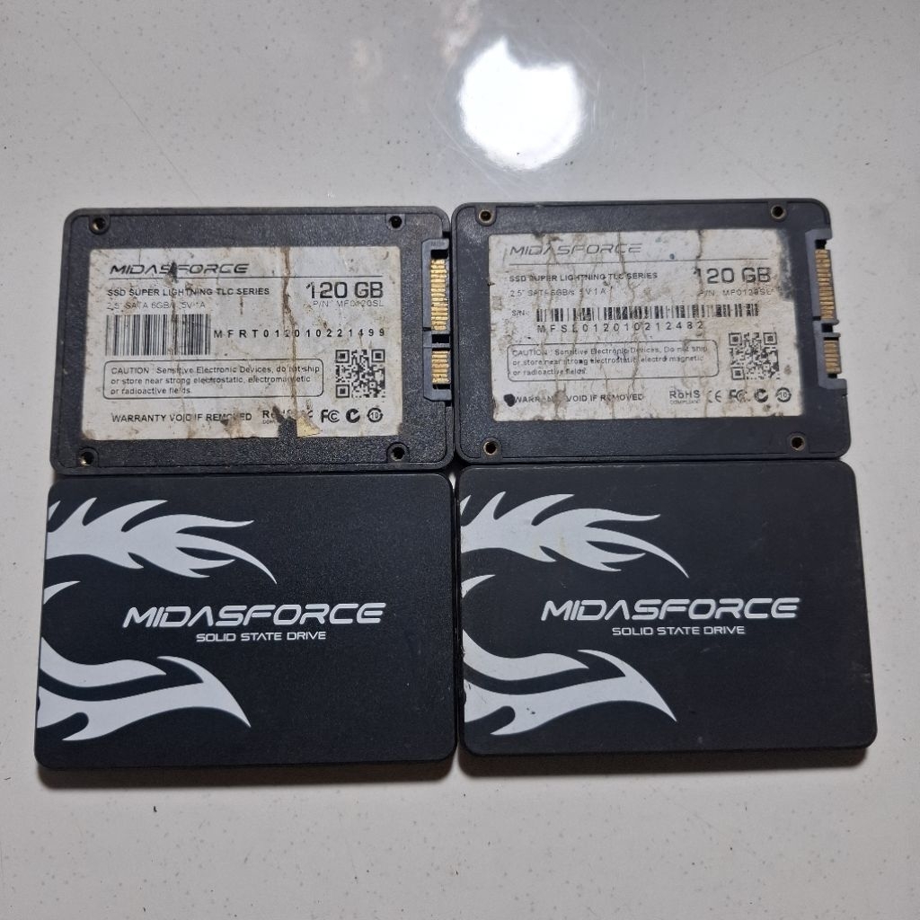 Jual SSD Midas Force 120 GB 2.5" Sata Second | Shopee Indonesia