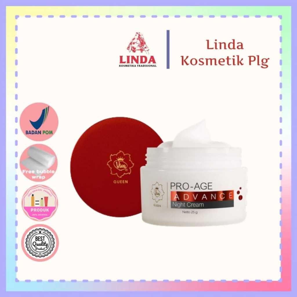 Jual VIVA PRO AGE NIGHT CREAM 25G | Shopee Indonesia