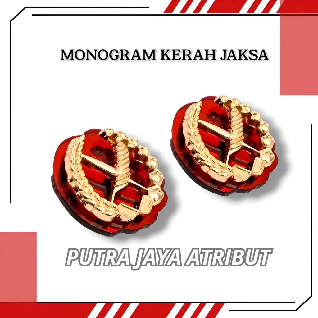 Jual MONOGRAM KERAH JAKSA | PIN ATRIBUT KEJAKSAAN RI | EXCLUSIVE ...