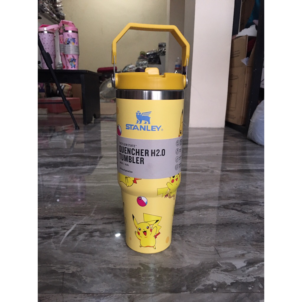 Jual Stanley Quancher Pikachu Tumbler 30 Oz LIMITED EDITION | Shopee ...