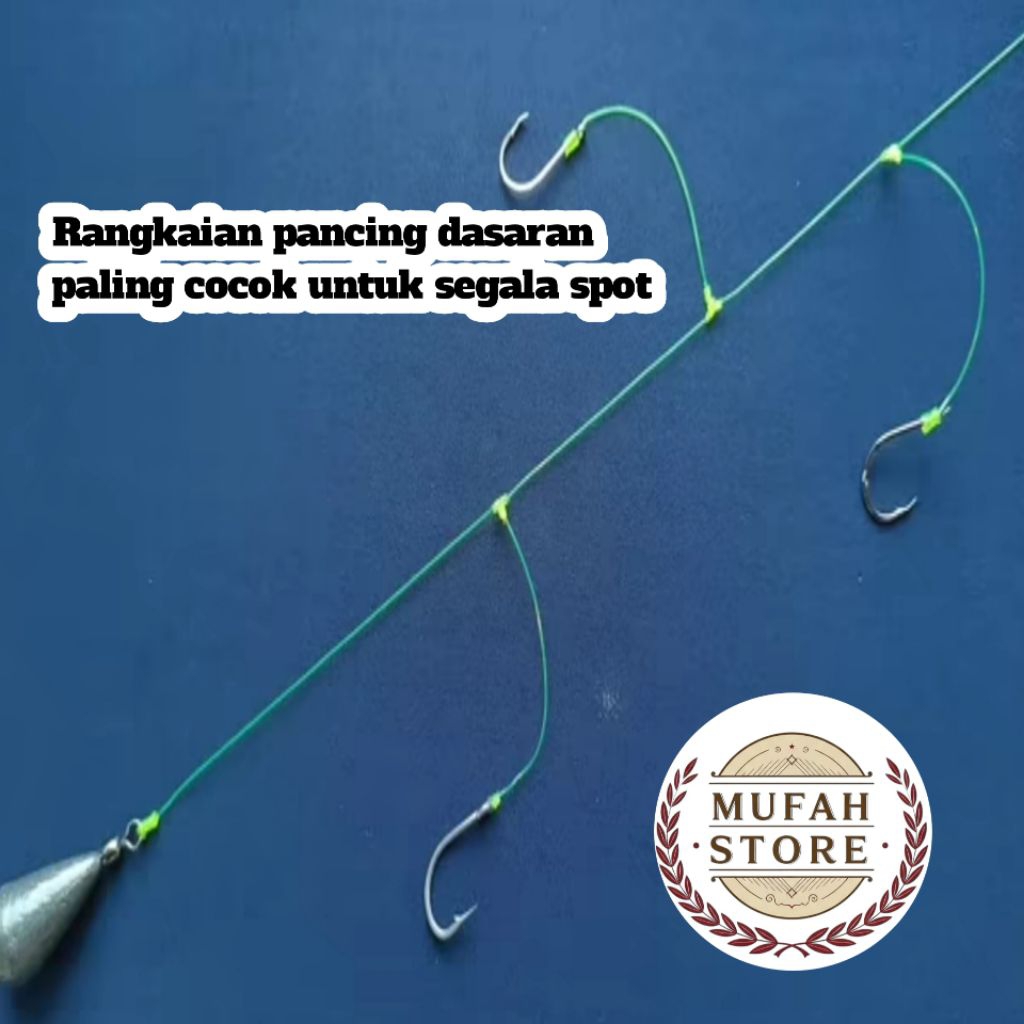 Jual Rangkaian pancing dasaran cocok di semua spot | Shopee Indonesia