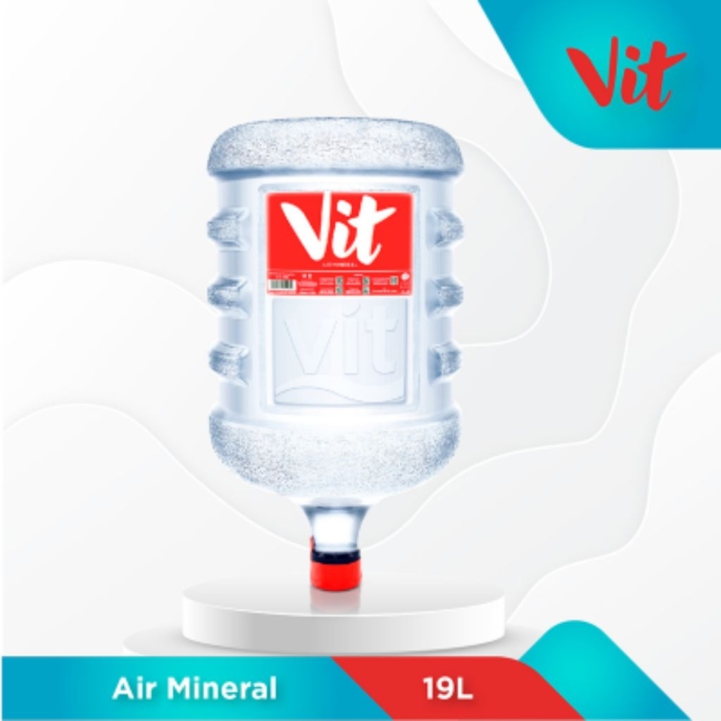 Jual Vit galon 19 liter + galon ori 100% | Shopee Indonesia