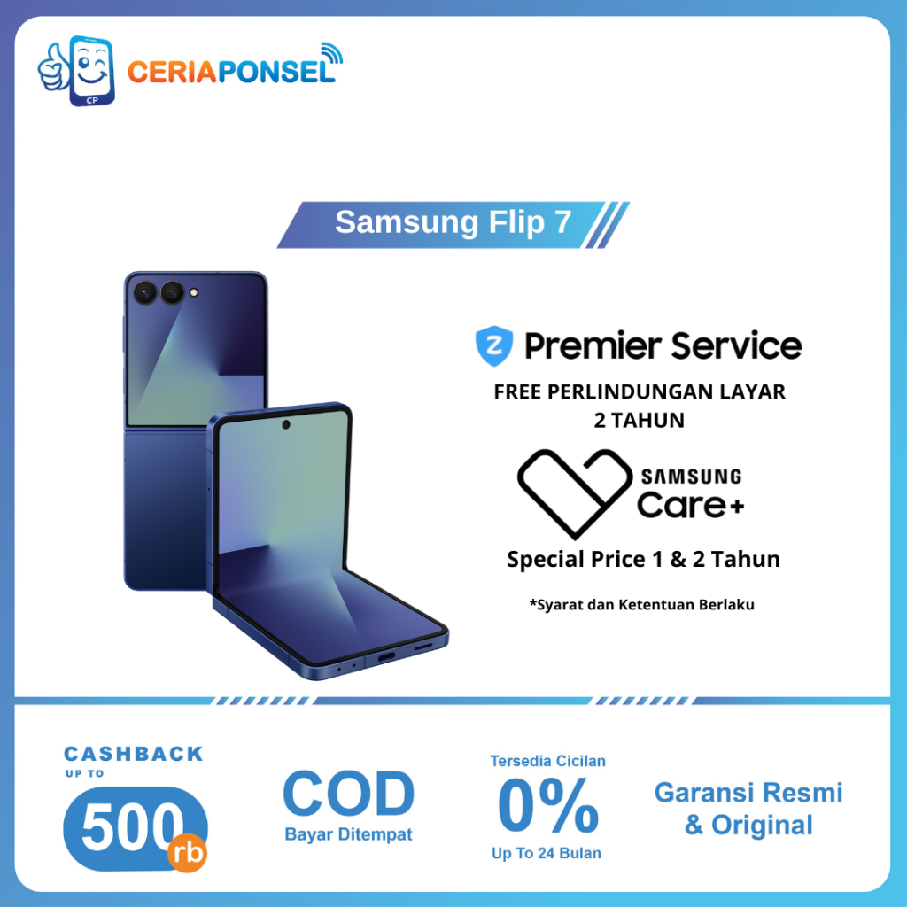 Jual Samsung Galaxy Flip 7 12/256GB & 12/512GB Exynos 2500 Dynamic LTPO ...