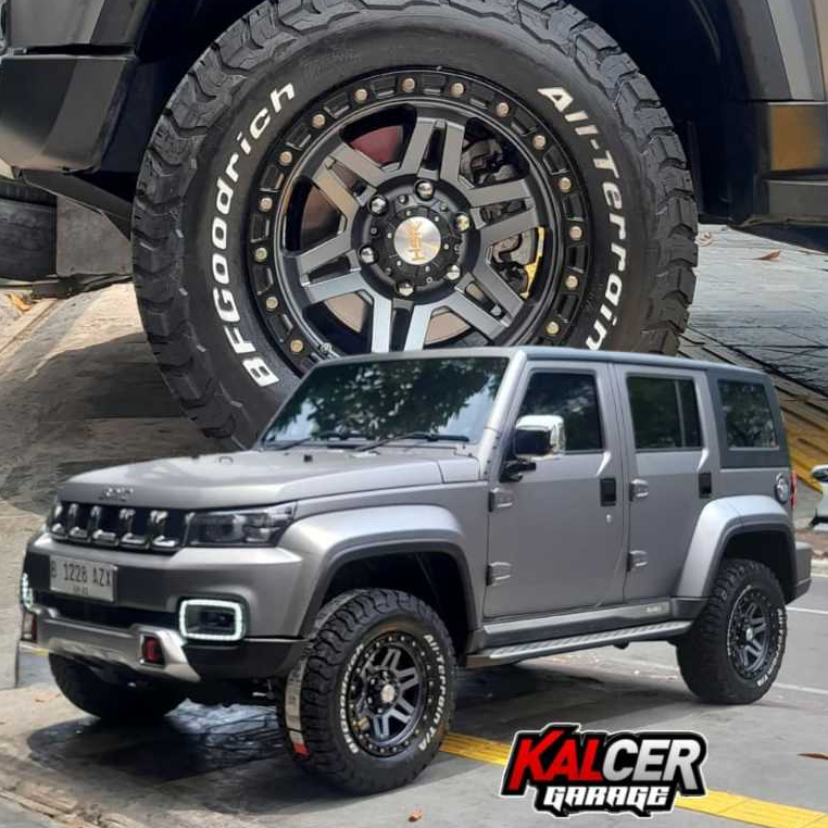 Jual Velg Mobil BAIC BJ40 RIing 17 HSR Tagawa Pcd 6x139,7 Lebar 8,5 ...