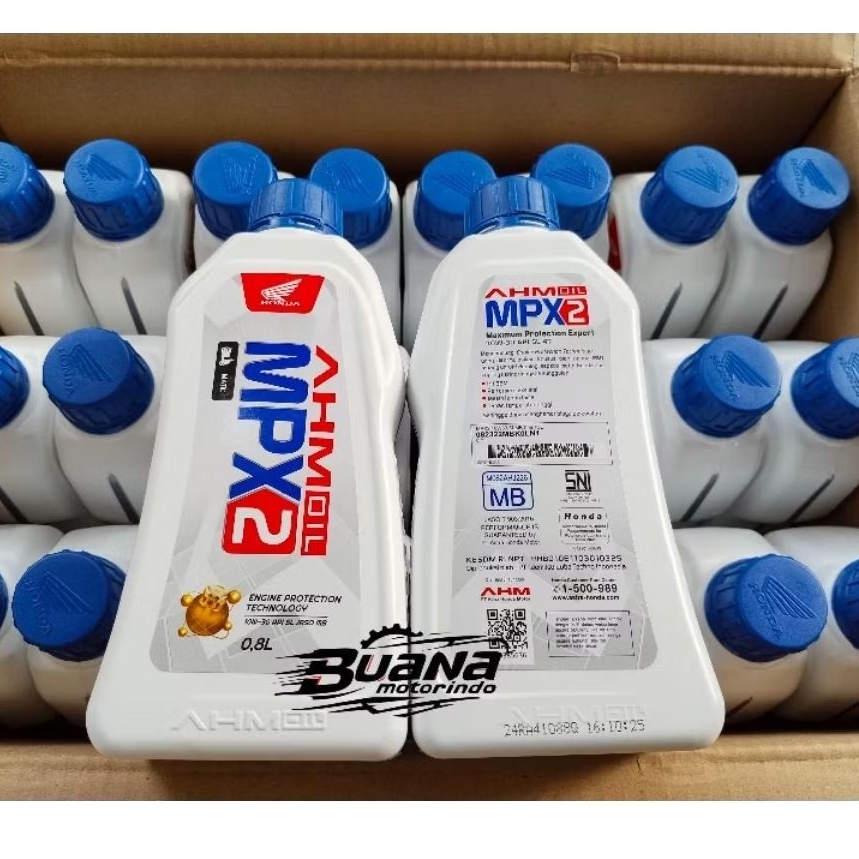 Jual ( NON BARCODE ) Oli Mpx 2 MPX2 Honda Matic AHM 800 ML Oil Mpx2 ...