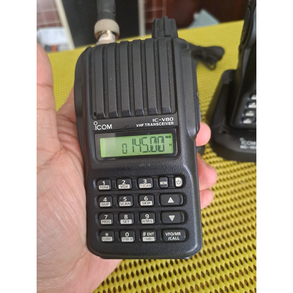 Jual Ht Icom Ic V80 Original Made in Japan Asli ICOM V80 Ht Sejuta Umat ...