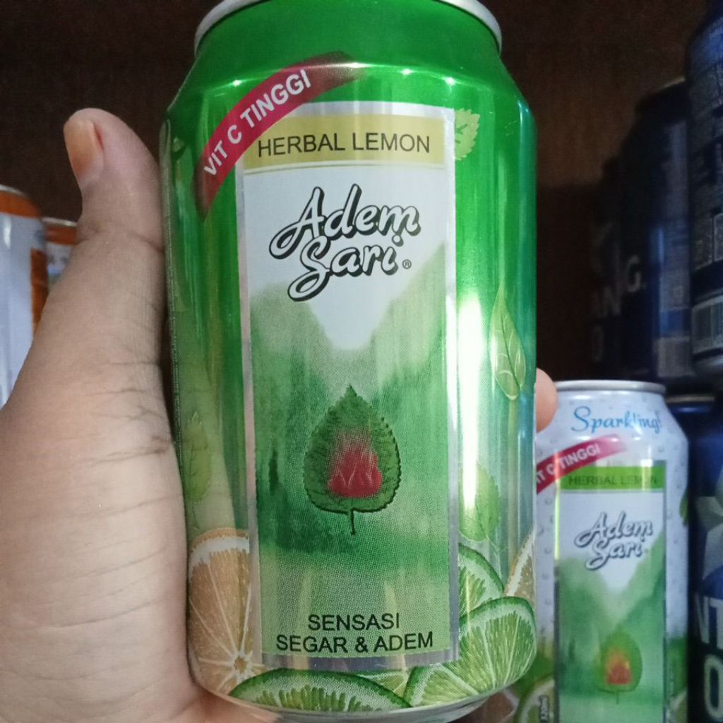 Jual ADEM SARI CHINGKU KALENG 320ML / ADEM SARI CHINGKU HERBAL LEMON ...