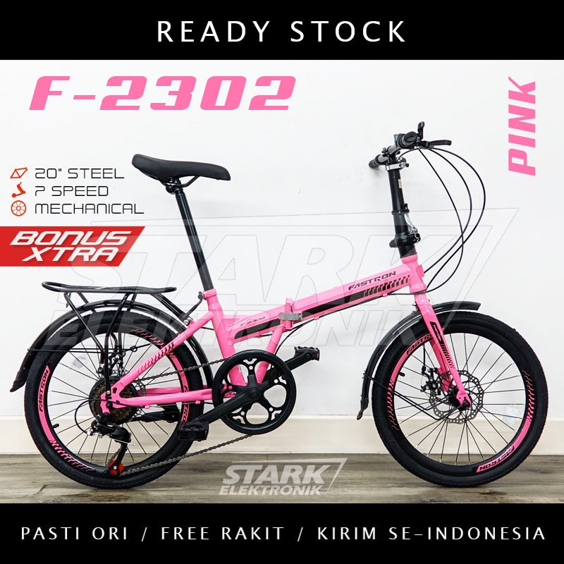 Jual Fastron F 2302 Sepeda Lipat 20 inch Folding Bike by Pacific ...