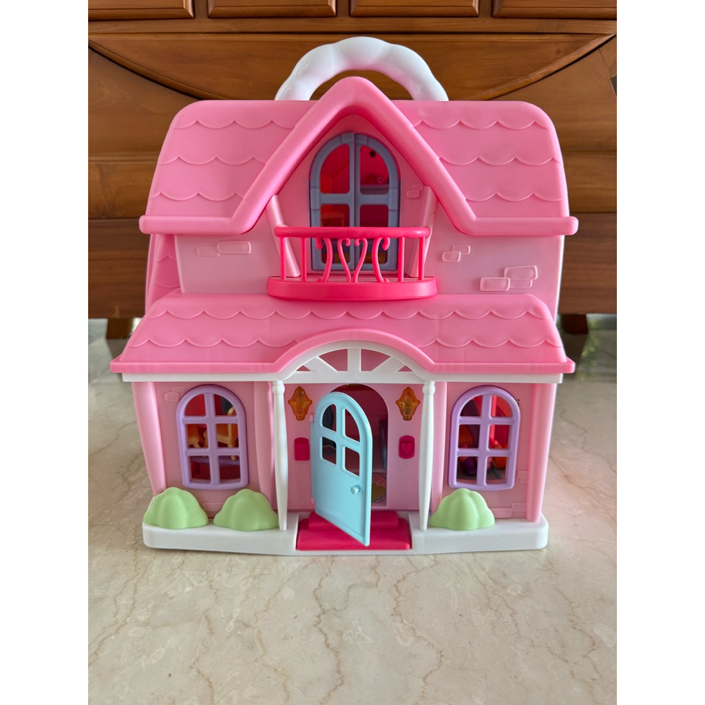 Jual Mainan rumah boneka rumah barbie doll house | Shopee Indonesia