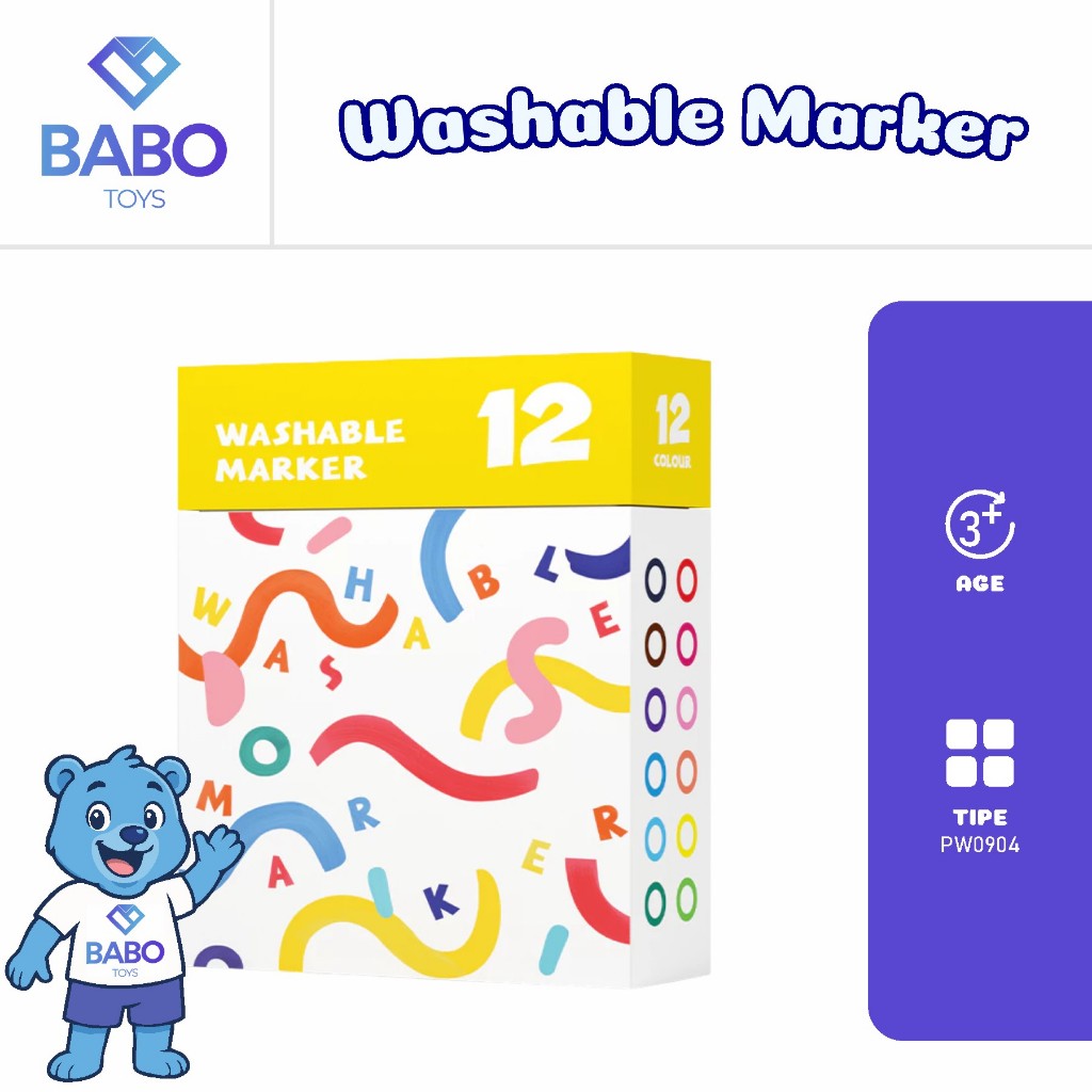 Jual Pinwheel Washable Marker Alat Menggambar Anak | Shopee Indonesia