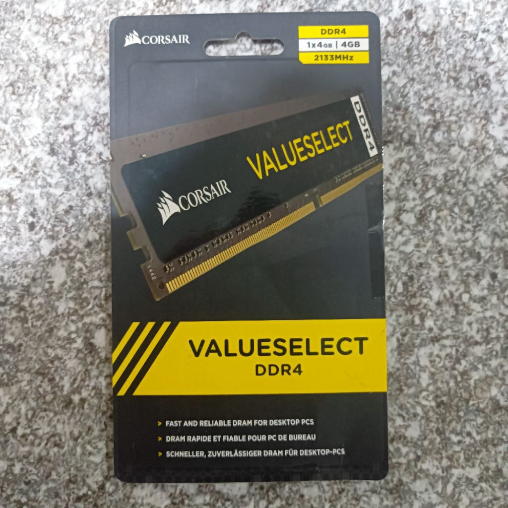 Jual RAM PC DDR4 Corsair 4gb 2133MHz | Shopee Indonesia