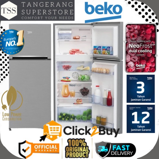 Jual BEKO KULKAS 2 PINTU RDNT200I50S RDNT200 RDNT-200I50S PRO SMART ...