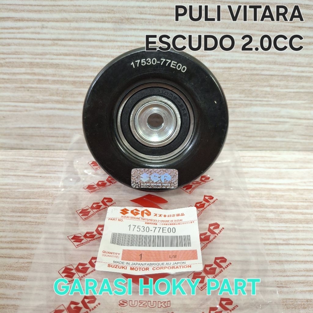 Jual PULI POLI PULLY PULLEY TENSIONER FAN BELT V-BELT GRAND VITARA ...