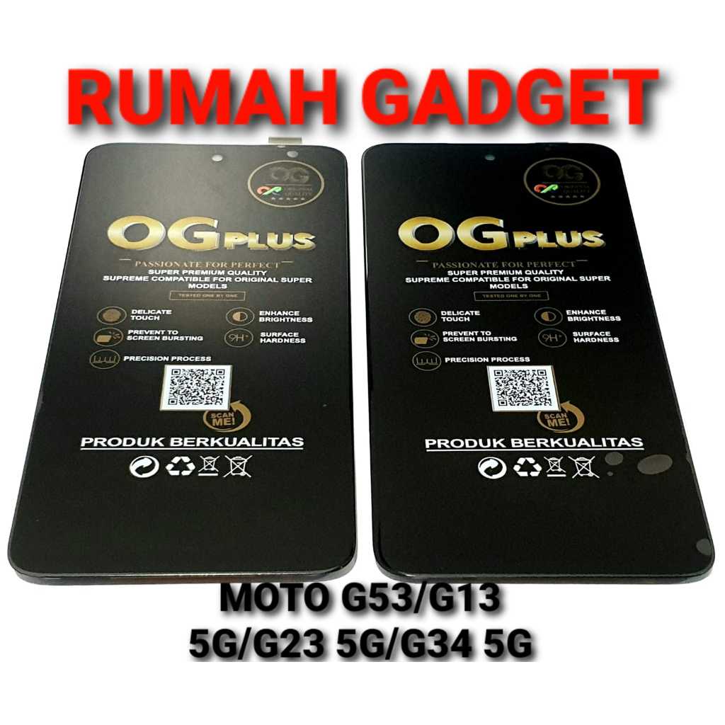 Jual LCD MOTOROLA G53/MOTO G13 5G/G23 5G/G34 5G/G45 5G/G53 5G BLACK ...