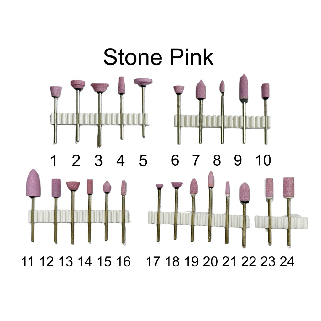 Jual Bur Stone Micromotor Pink dan Putih | Shopee Indonesia