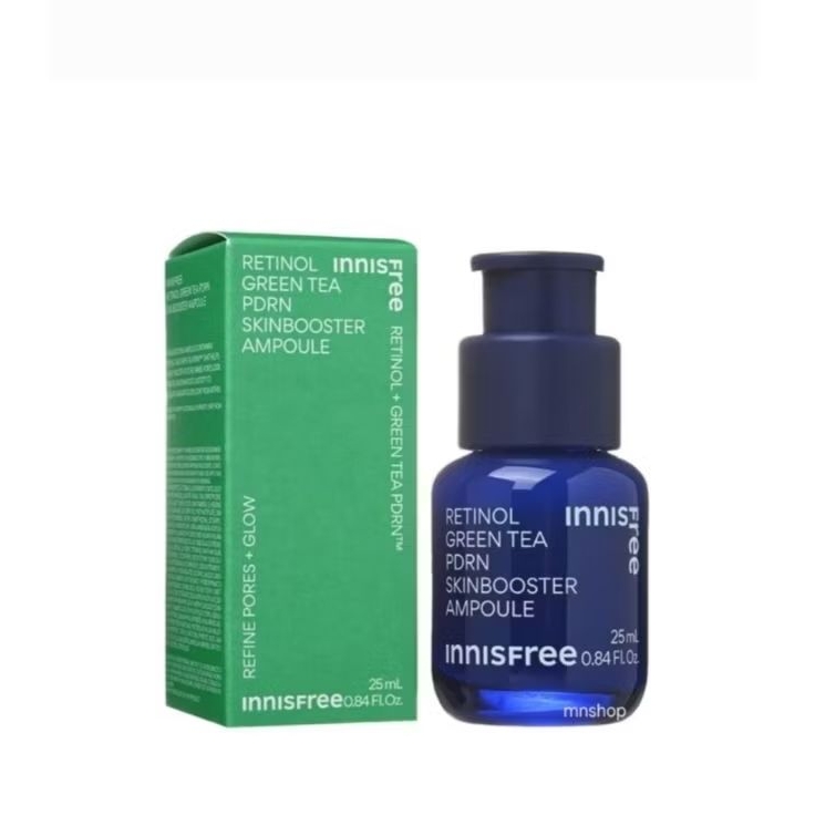 Jual innisfree retinol green tea PDRN skin booster ampoule 25ml ...