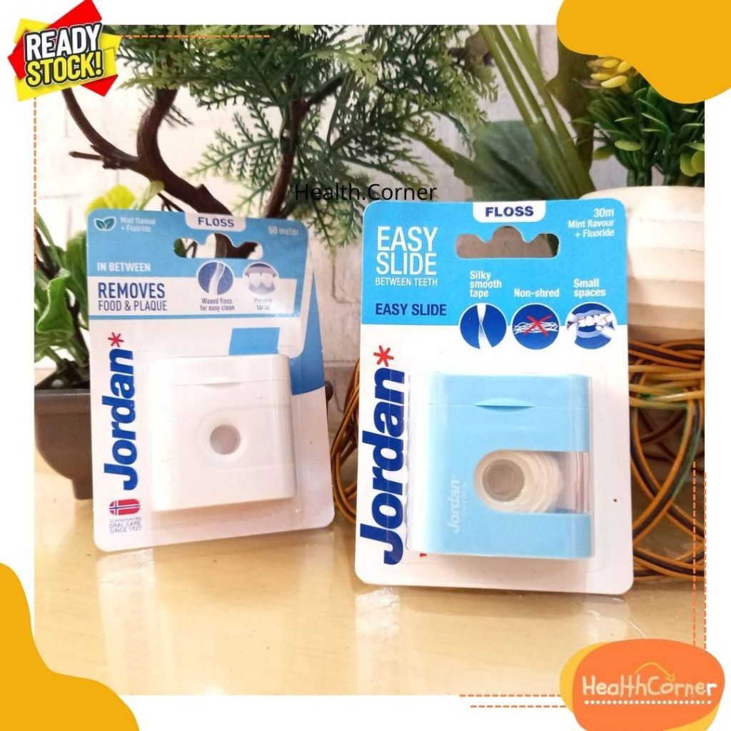 Jual Jordan Dental Floss In Between/Jordan Floss Easy Slide - Benang ...