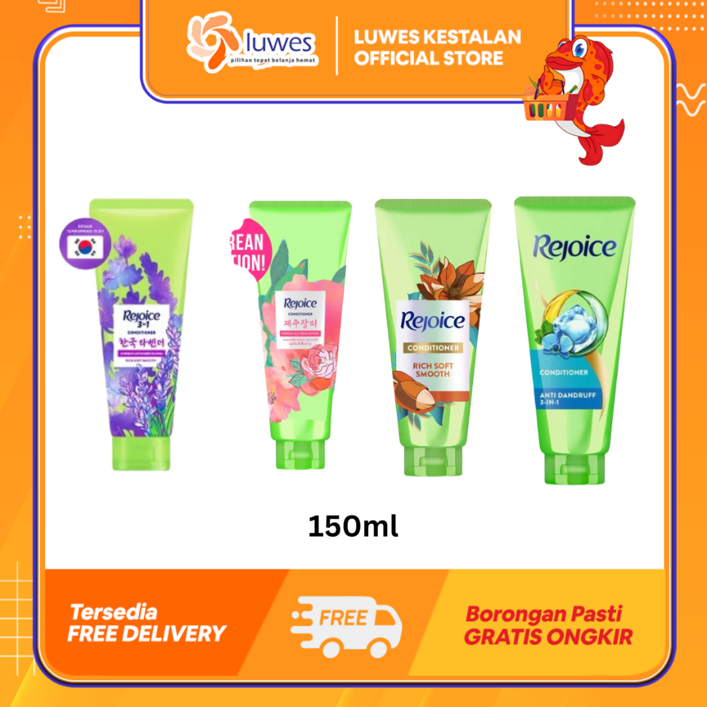 Jual Rejoice Conditioner 3 in 1 150ml | Kondisioner Rejoice 3in1 Korean ...