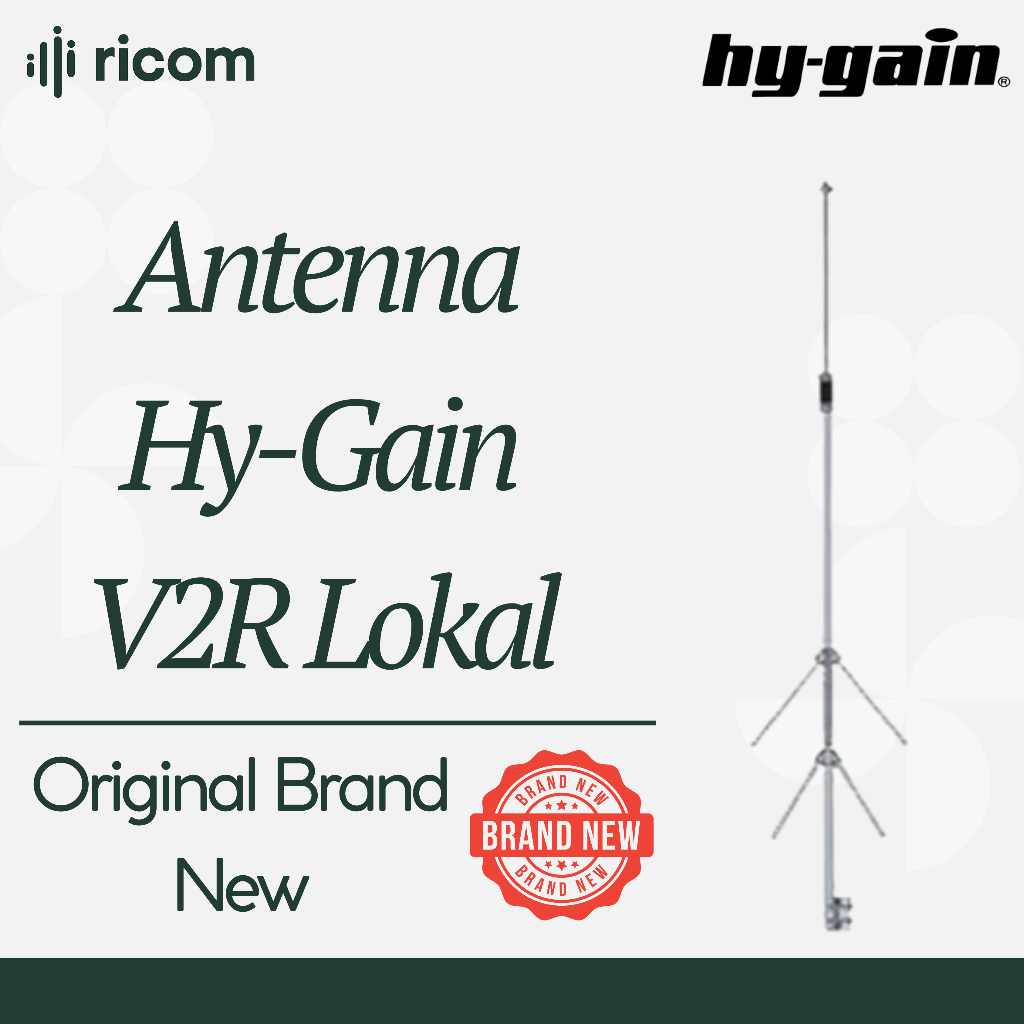 Jual Antenna HyGain V2R Lokal – Antena VHF Vertical Original Brand New ...