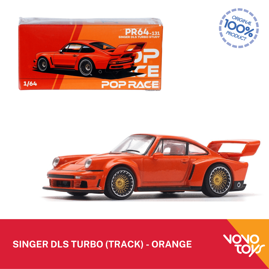 Jual Poprace 1/64 Singer DLS Turbo (Track) - Orange | Shopee Indonesia