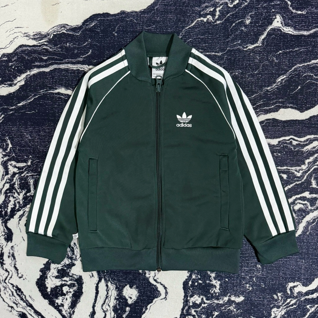 Jual Toodler adidas superstar tracktop darkgreen | Shopee Indonesia