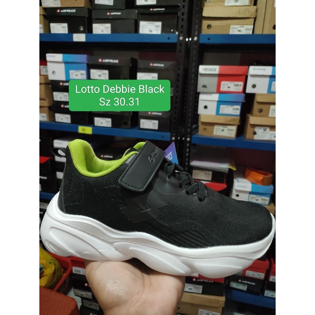 Jual Lotto Debbie Jr Black | Shopee Indonesia