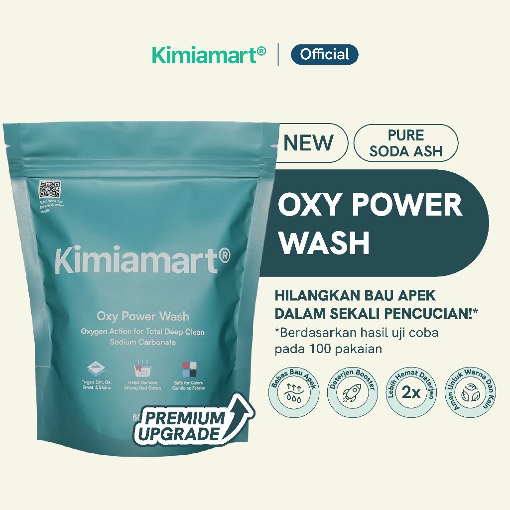 Jual [ NEW PACKAGING ] Soda Ash Dense / Oxy Power Wash - Laundry ...