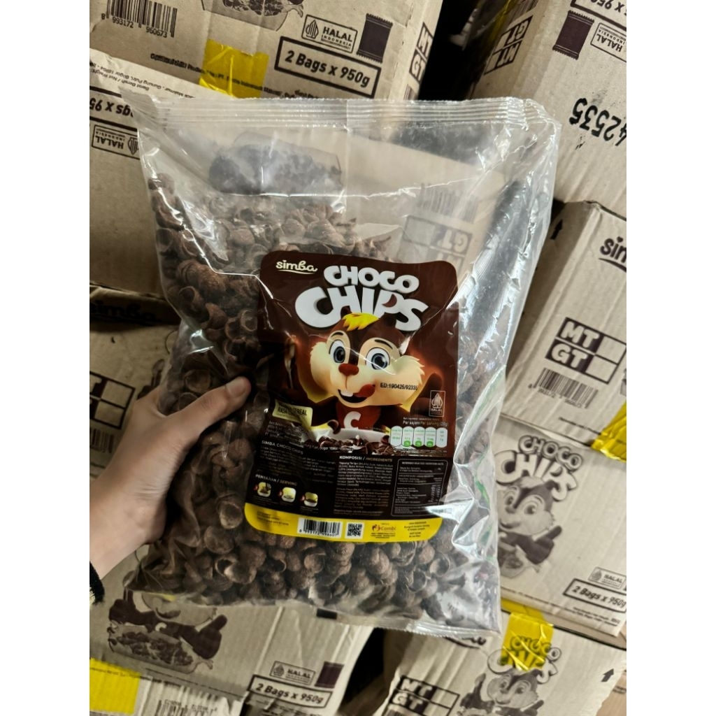 Jual Koko crunch Simba Choco chip 950gr | Shopee Indonesia
