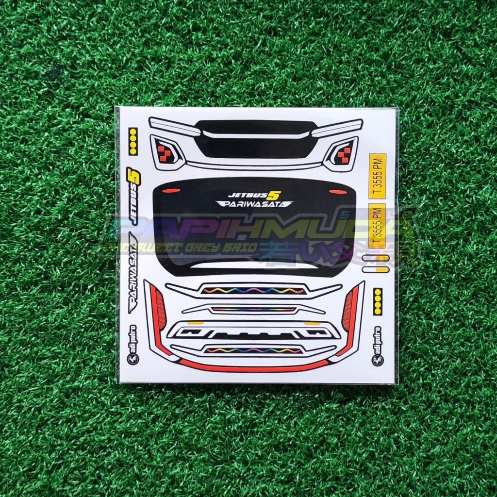 Jual STICKER HEADLAMP JB5 PUTIH & RGB / STICKER CUTTING HEADLAMP JB5 ...