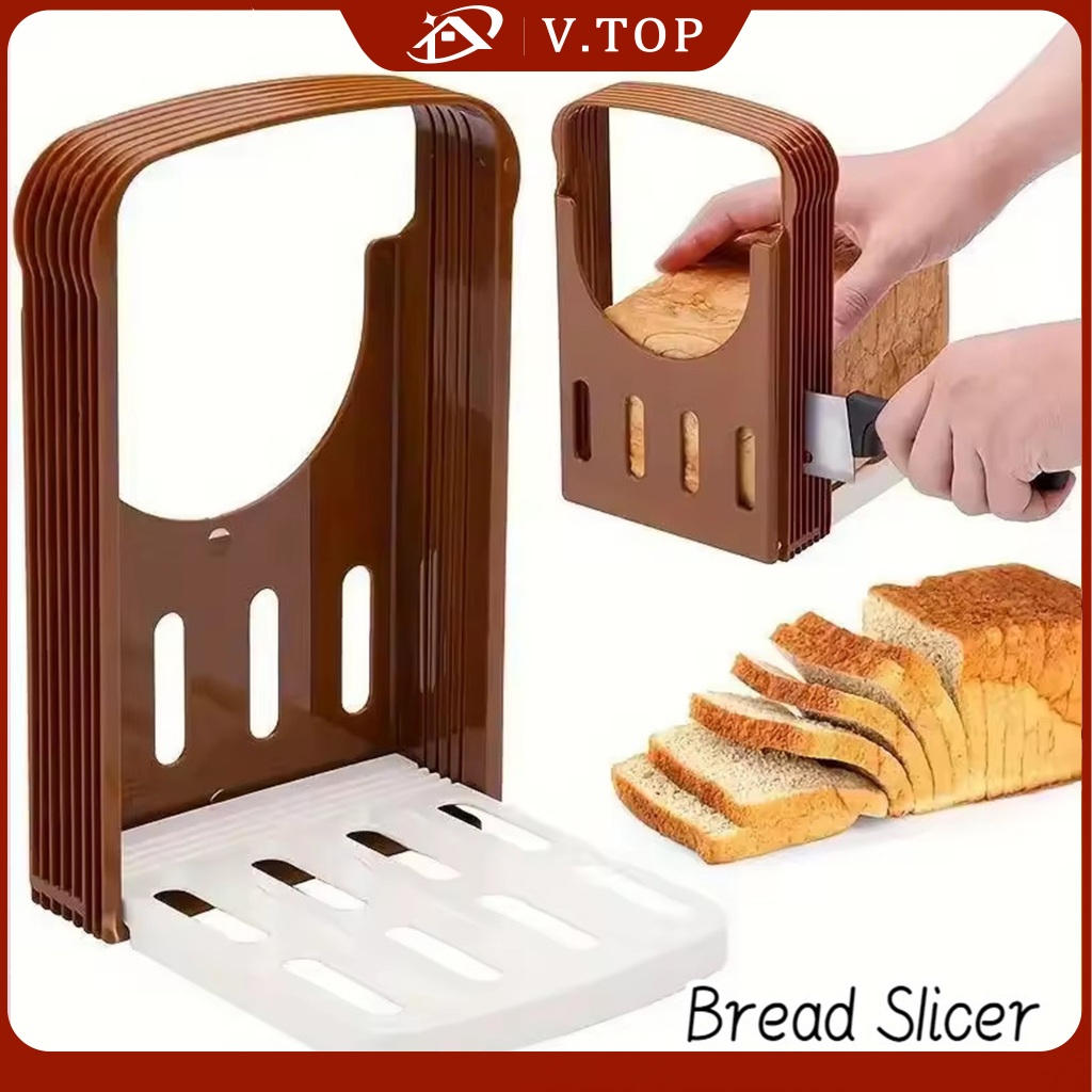 Jual Bread slicer pemotong roti cetakan Alat Dapur Pengiris Roti Bakar ...