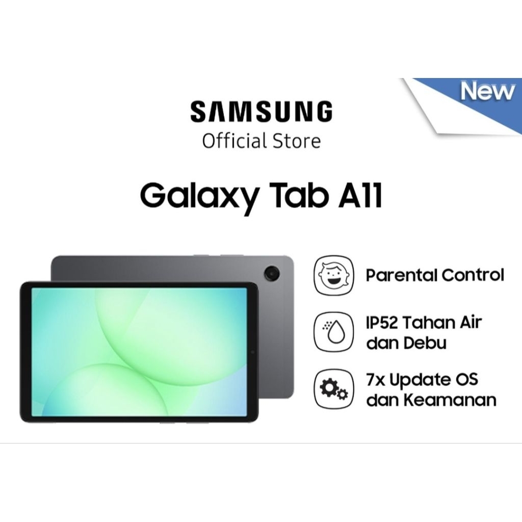 Jual SAMSUNG GALAXY TAB A11 RAM 4/64 Gb Wifi dan kartu Garansi Resmi ...