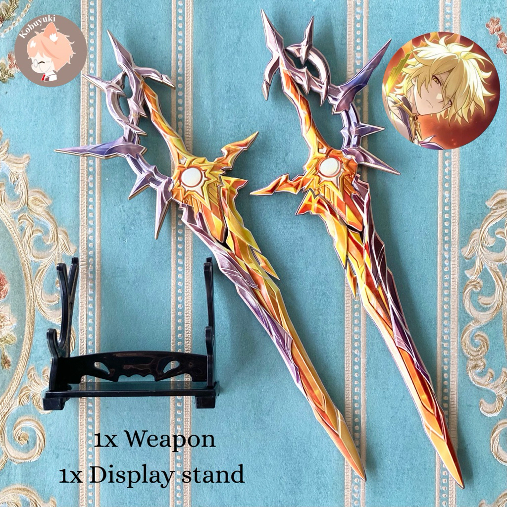 Jual [Ready] 22cm Miniature Khaslana Phainon Dawnmaker sword display ...