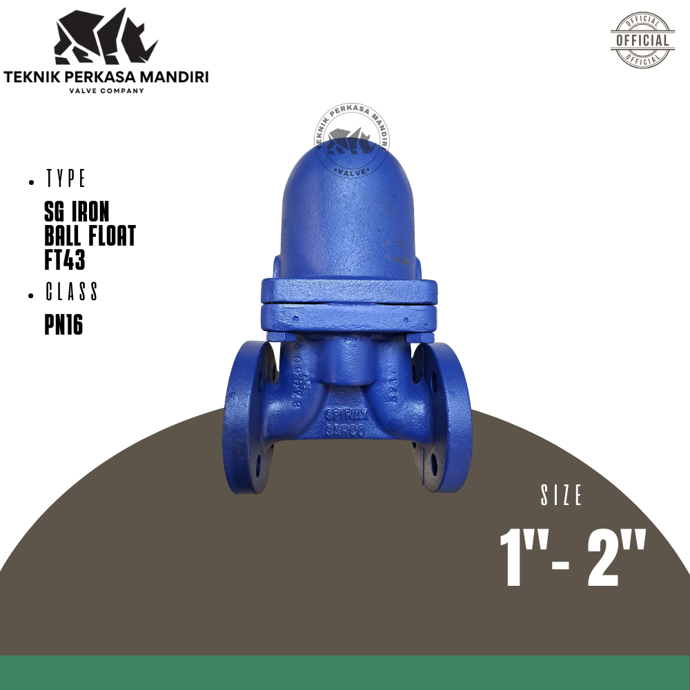 Jual BALL FLOAT STEAM TRAP SPIRAX SARCO FT43-10 2" INCH FLANGE PN16 ...