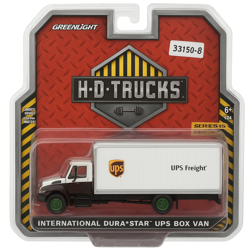 Jual Greenlight International Durastar UPS Freight Box Van Ban Hijau 1: ...