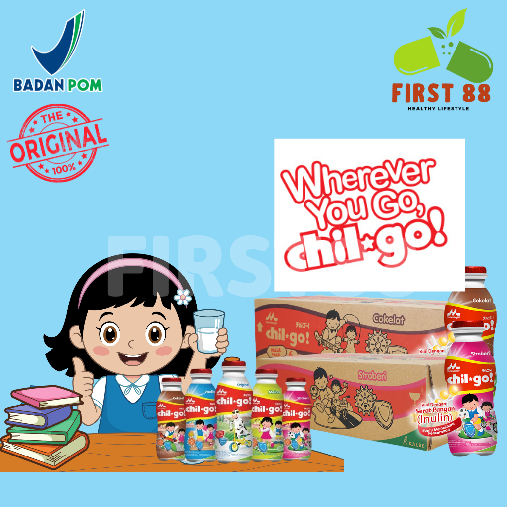 Jual Chil Go Susu UHT 36x130ml Dengan Prebiotik Dan Vitamin | Shopee ...