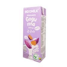 Jual Indomilk Seoul UHT Goguma – Susu Rasa Ubi Ungu ala Korea 180ml ...