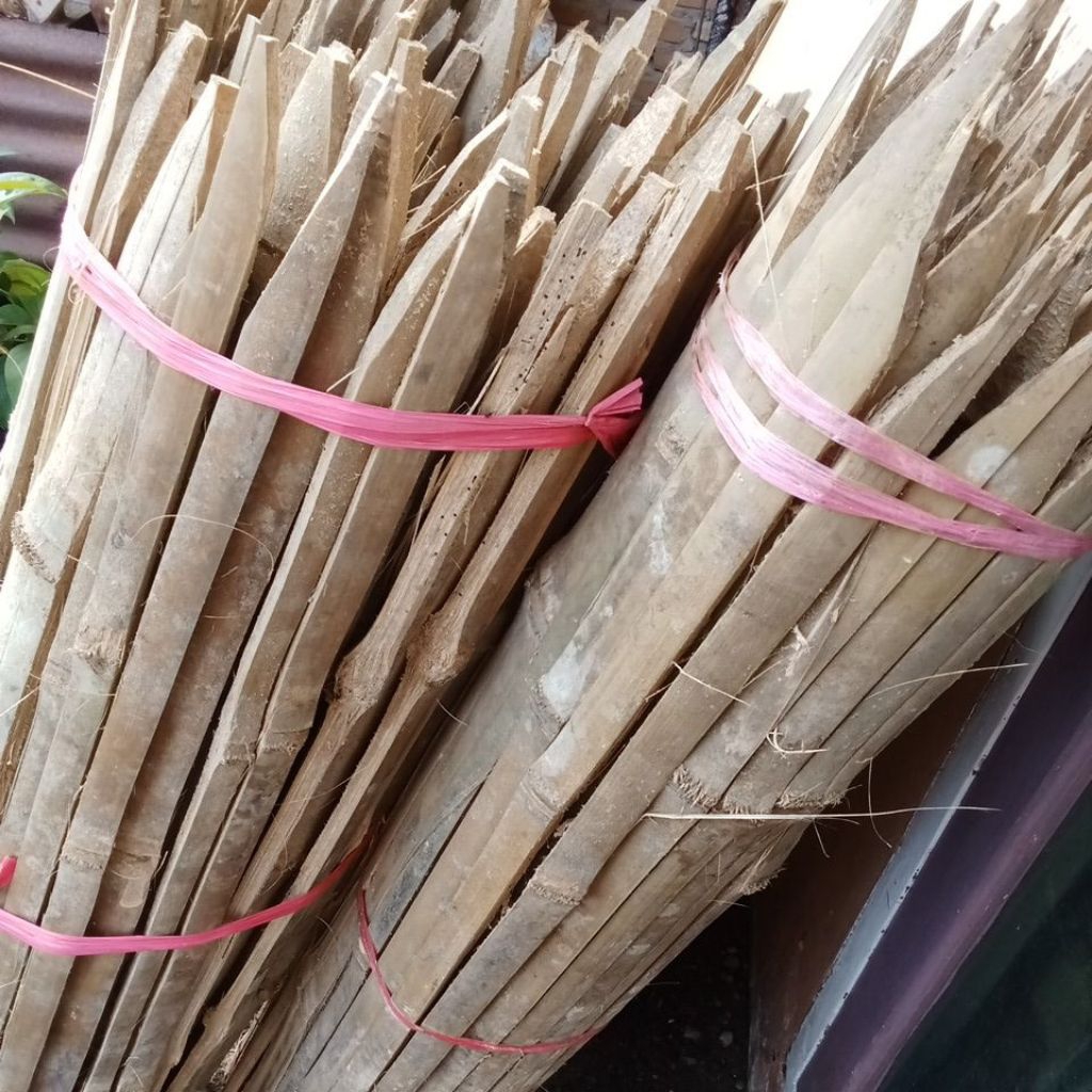 Jual Ajir bambu turus penyangga tiang tanaman 1 Meter | Shopee Indonesia