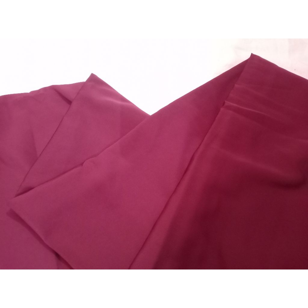 Jual KAIN PARASIT POLOS WARNA MERAH HATI (REQ PANJANG 50 CM = Rp7.500 ...