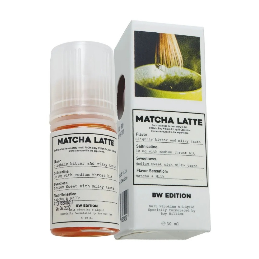 Jual FOOM X BW – MATCHA LATTE 30ML – 30MG | Shopee Indonesia
