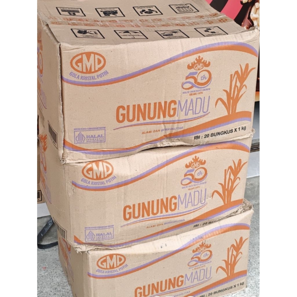Jual gmp gula pasir 1kg, sedus isi 20kg | Shopee Indonesia