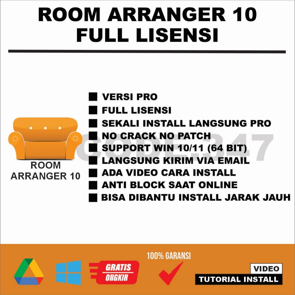 Jual Room Arranger 10 Full Version . | Shopee Indonesia