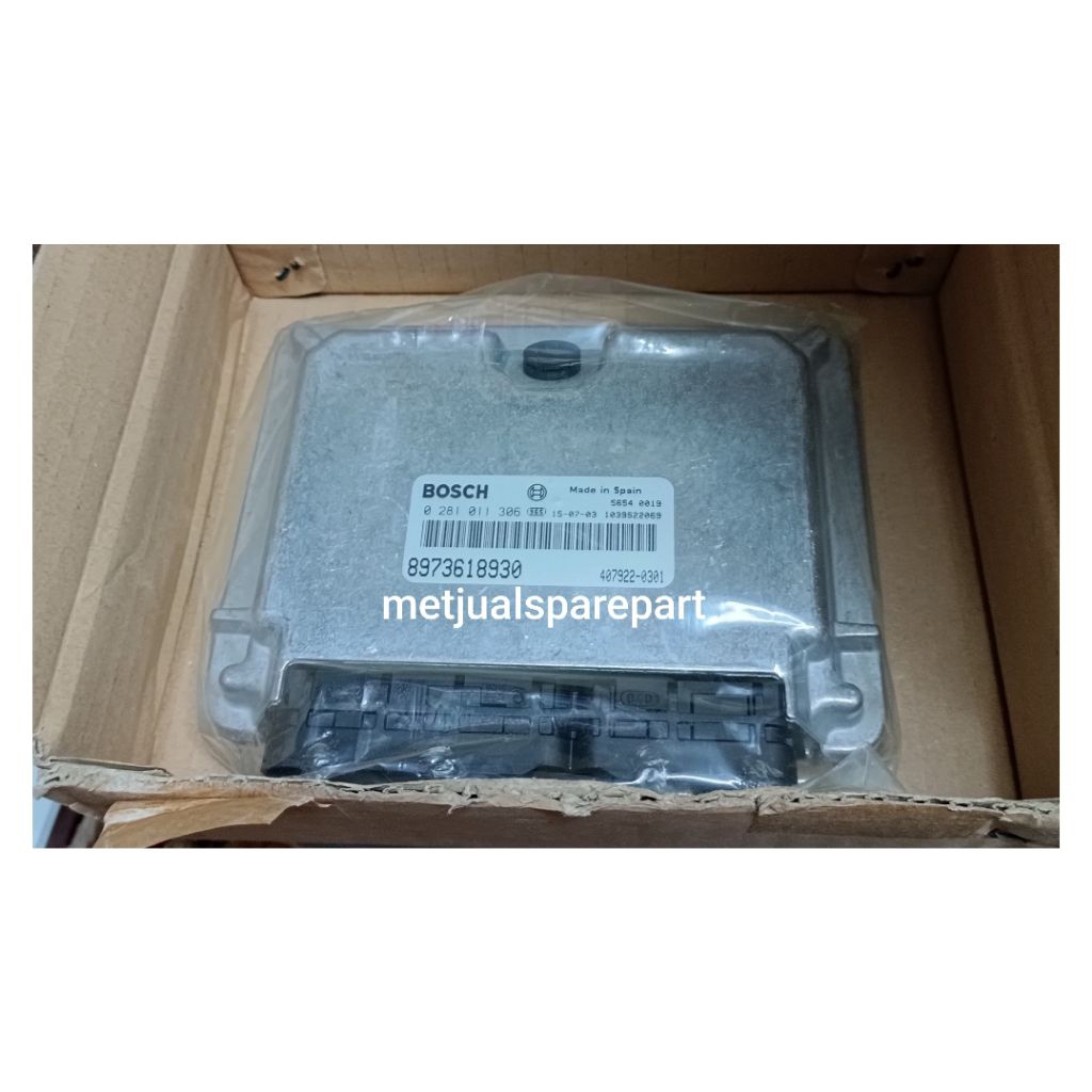 Jual MODUL ECU CONTROL UNIT ENGINE MESIN COMPUTER ISUZU DMAX 4JH1 4JH ...