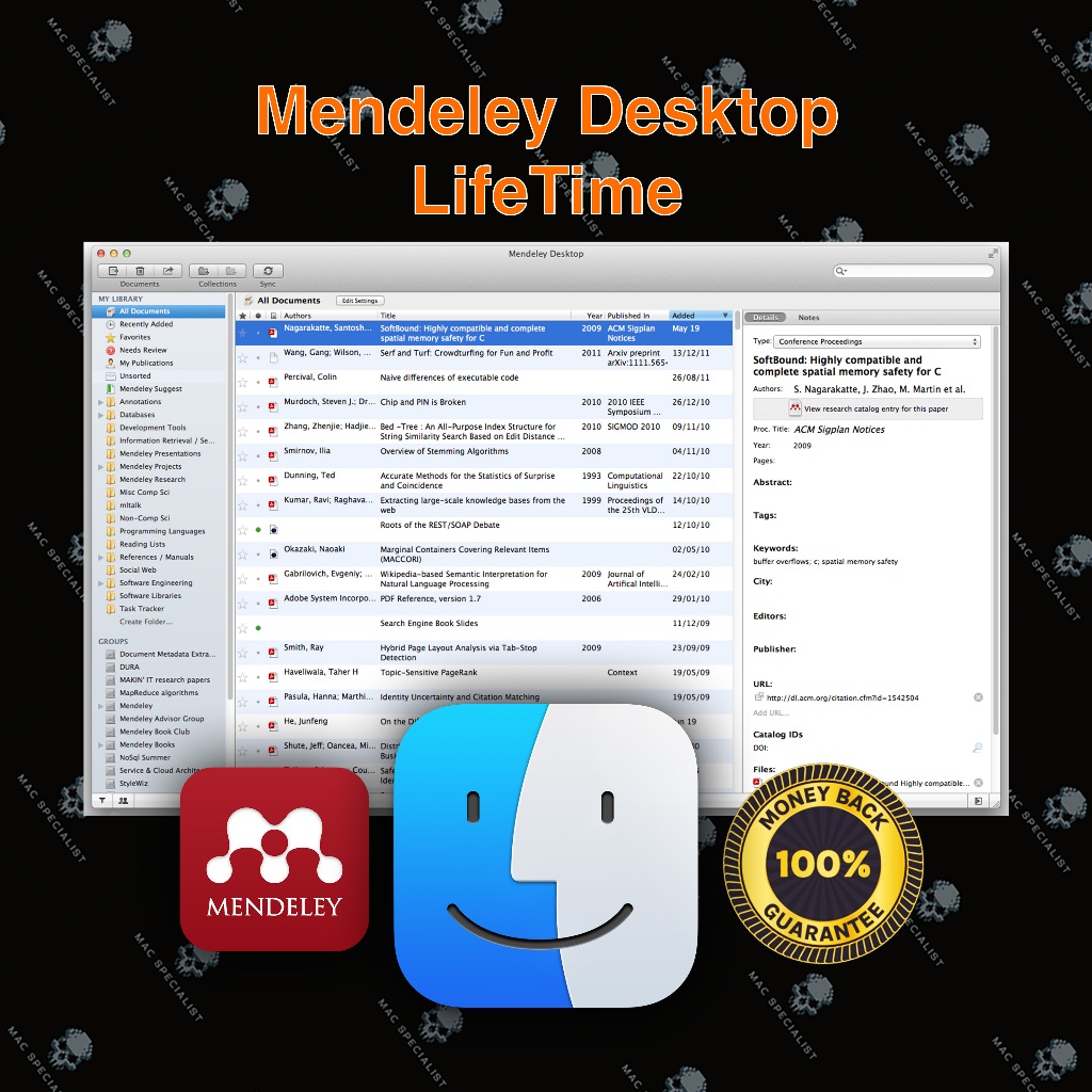 Jual Mendeley Desktop Full Version Macbook | Windows App | Shopee Indonesia